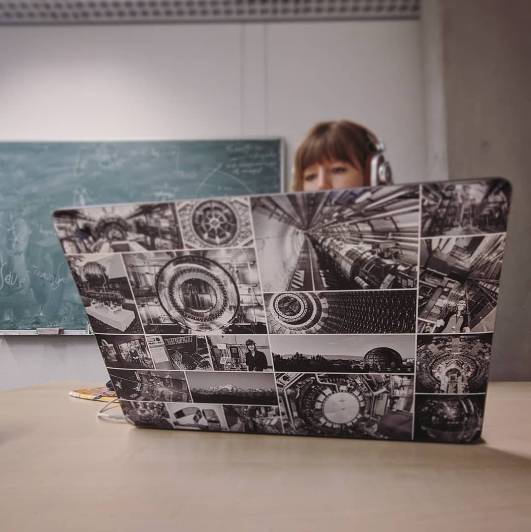 Creating a custom science-themed laptop skin! – Dr Clara Nellist